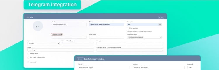 B2core Adds Features Event Notifications Telegram Connectivity And Ctrader Insights Brave