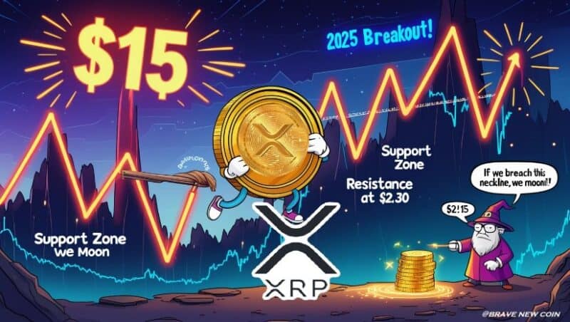 XRP Price Prediction: Top Crypto Analyst Projects $15 XRP by 2025 and $26.50 by 2030 - Brave New ...
