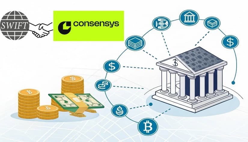 Swift Partners with Consensys to Build Blockchain Settlement System - Brave New Coin